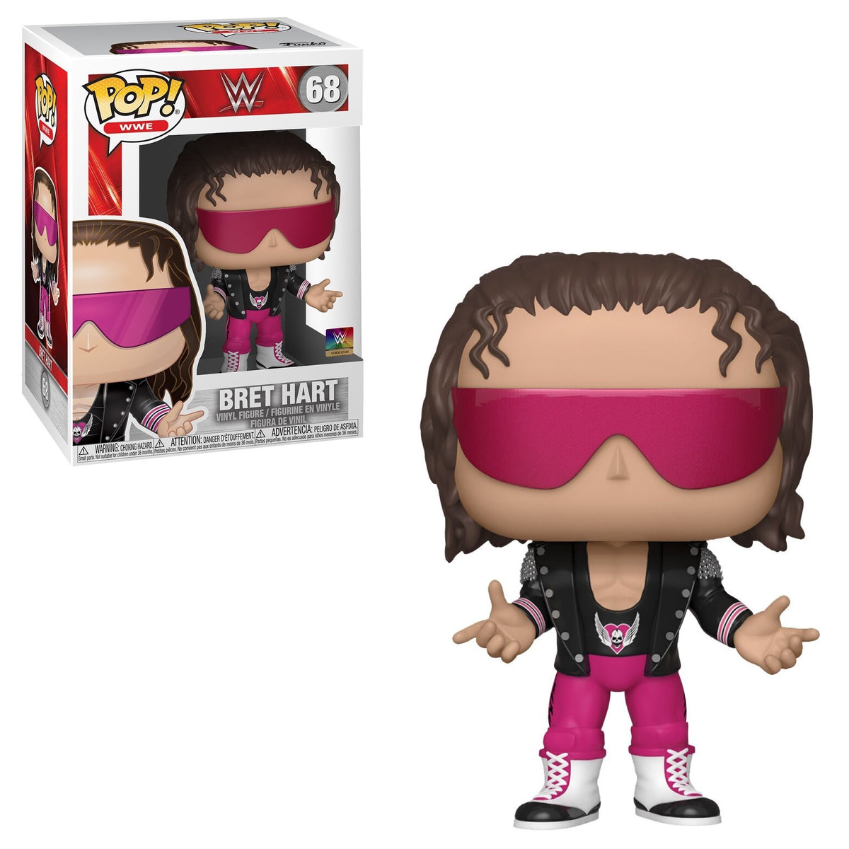 Bret Hit Man Hart #68 Funko Pop WWE – Sweets and Geeks
