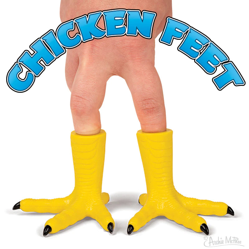 Rubber Chicken Feet - Finger Puppets (OOS) – Sweets and Geeks