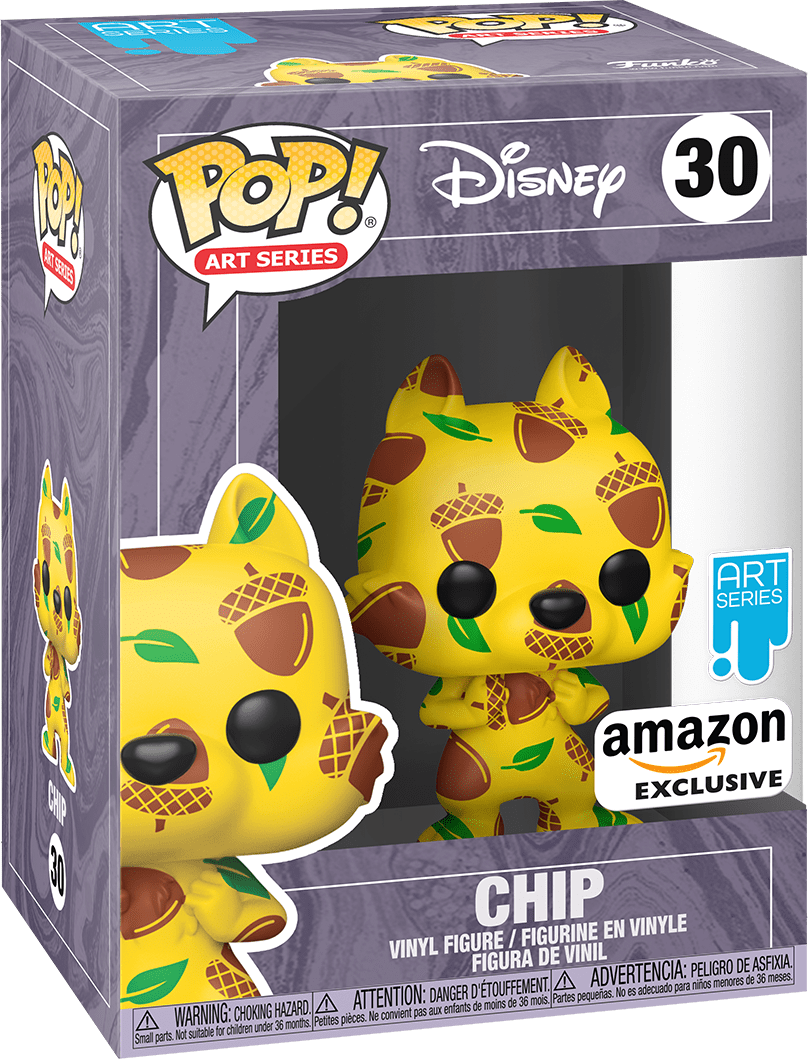 Funko Pop Art Series: Disney - Chip (Amazon Exclusive) #30 – Sweets and ...