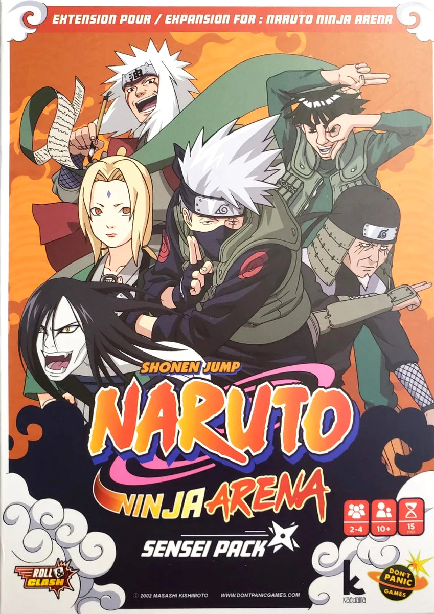 Naruto: Ninja Arena - Sensei Expansion – Sweets and Geeks