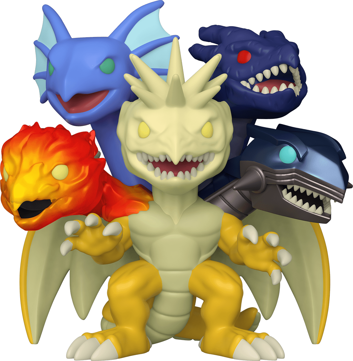 Five Headed Dragon Art