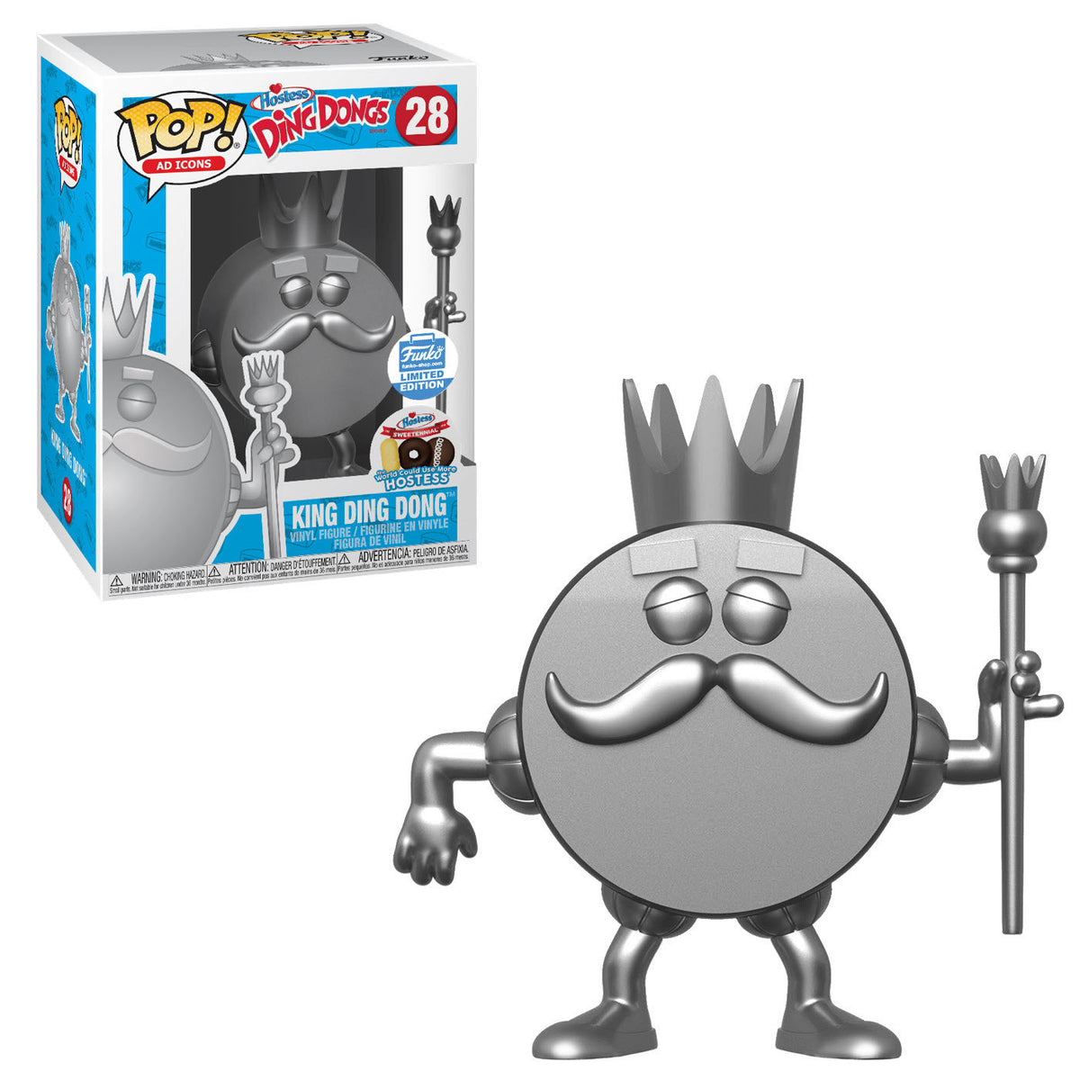 Funko Pop Ad Icons #28 Hostess Silver King Ding Dong – Sweets and Geeks