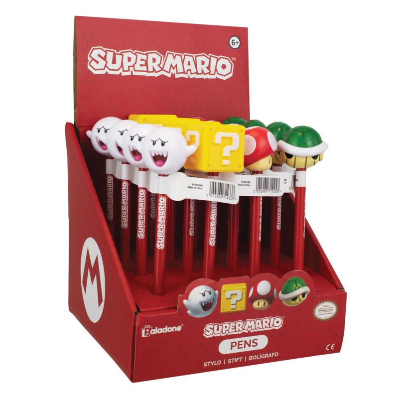 Super Mario Pen Toppers – Sweets and Geeks