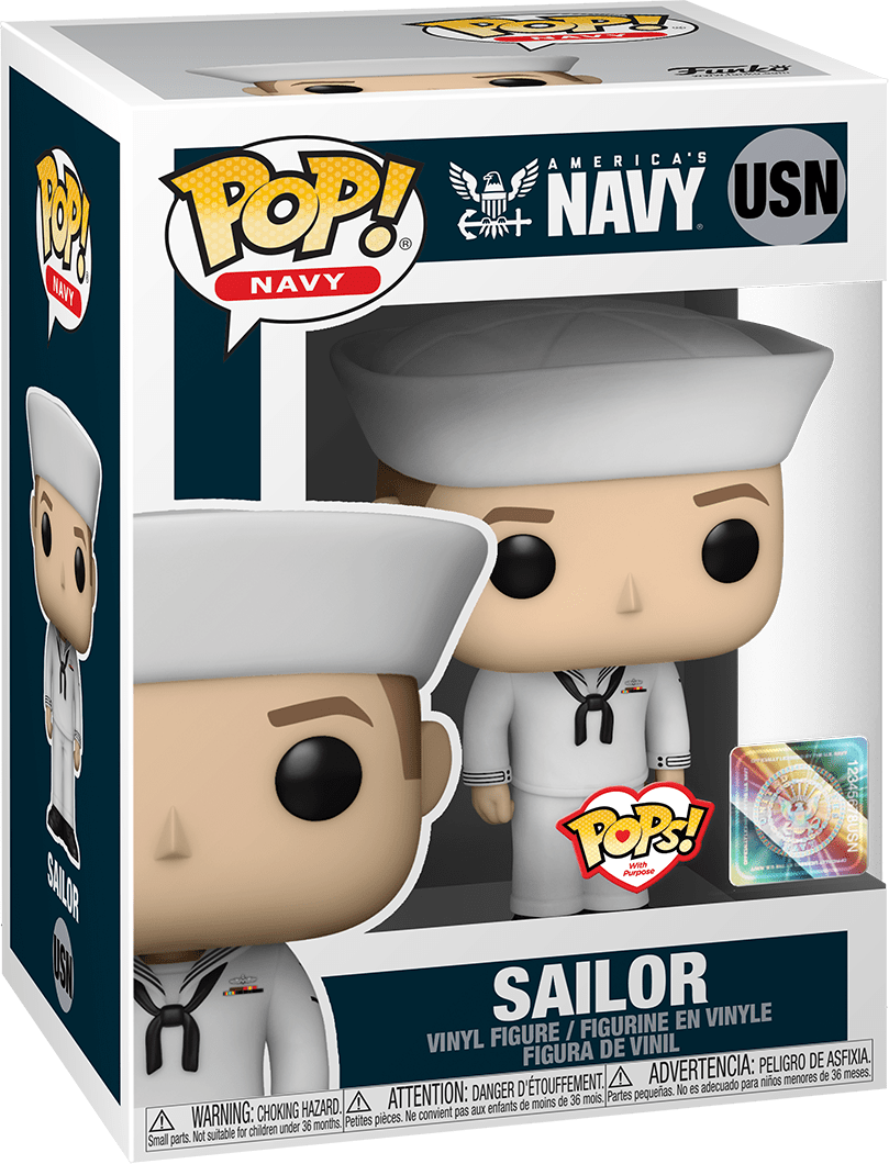 Funko Pop! Navy - US Navy Sailor - Male (Caucasian) – Sweets and Geeks