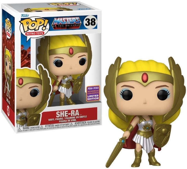 Funko Pop Retro Toys: Masters of the Universe - She-Ra (Metallic) (202 ...