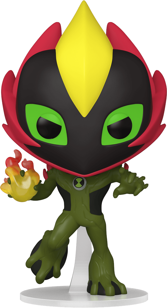 Funko POP! Animation: Ben 10 Alien Force - Swampfire (2022 NY CC) #120 ...