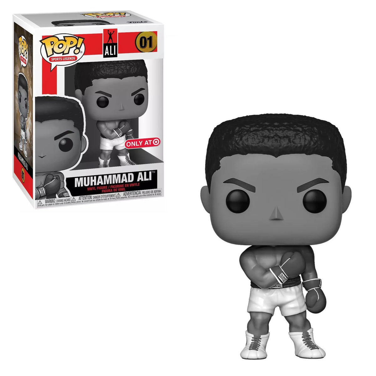 Funko POP! Sports Legends: Ali - Muhammad Ali (Black & White) (Target ...