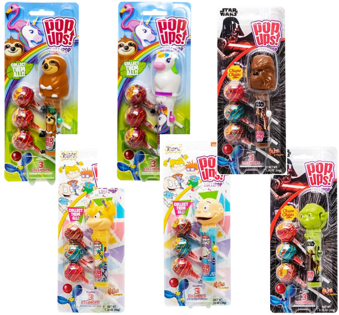 Assorted Blister Pack Pop-Ups 1.2oz – Sweets and Geeks