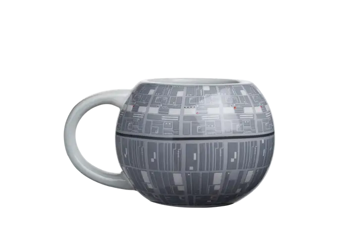 Star Wars Death Star Ceramic 3D Sculpted Mug – Sweets and Geeks