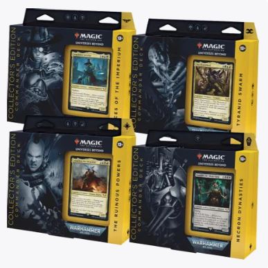 Universes Beyond: Warhammer 40,000 - Commander Deck Display (Collector ...