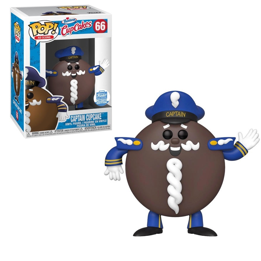 Funko Pop! Ad Icons: - Hostess - Captain Cupcake (Funko Shop) #66 ...