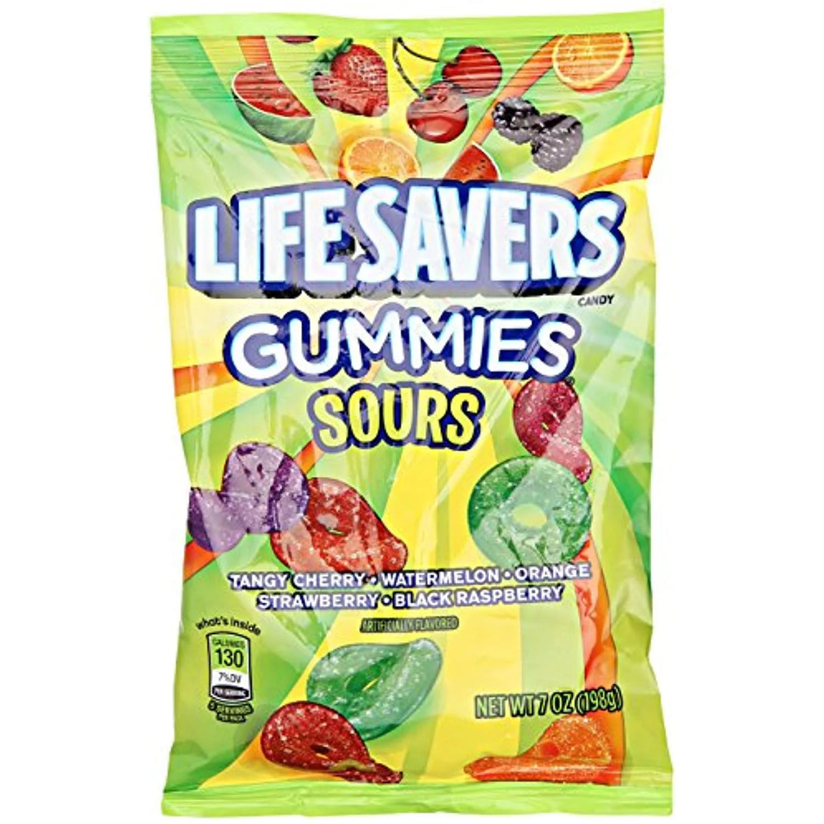 Lifesavers Sour Gummies 7oz Peg Bag (SNG12) – Sweets and Geeks