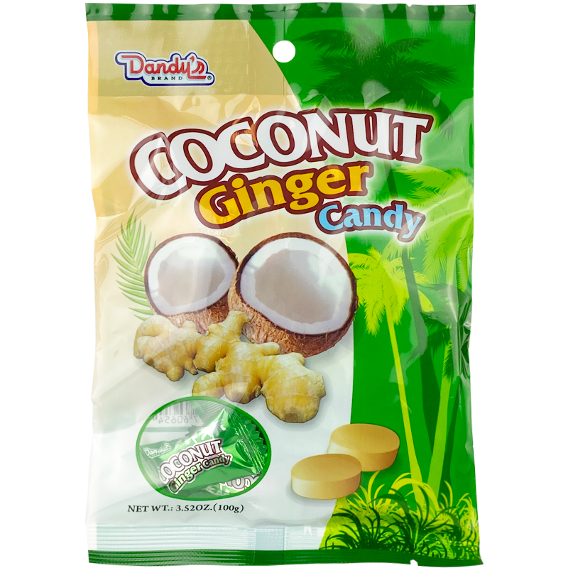 DANDY'S Coconut Ginger Candy 100g – Sweets and Geeks