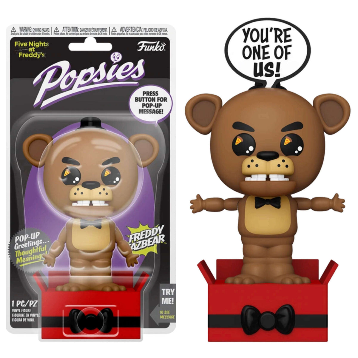 Funko Popsies - Five Nights At Freddy's - Freddy Fazbear – Sweets and Geeks