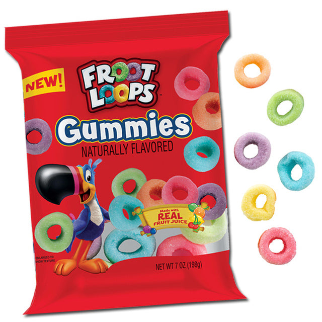 Fruit Loops Gummies 7oz – Sweets and Geeks