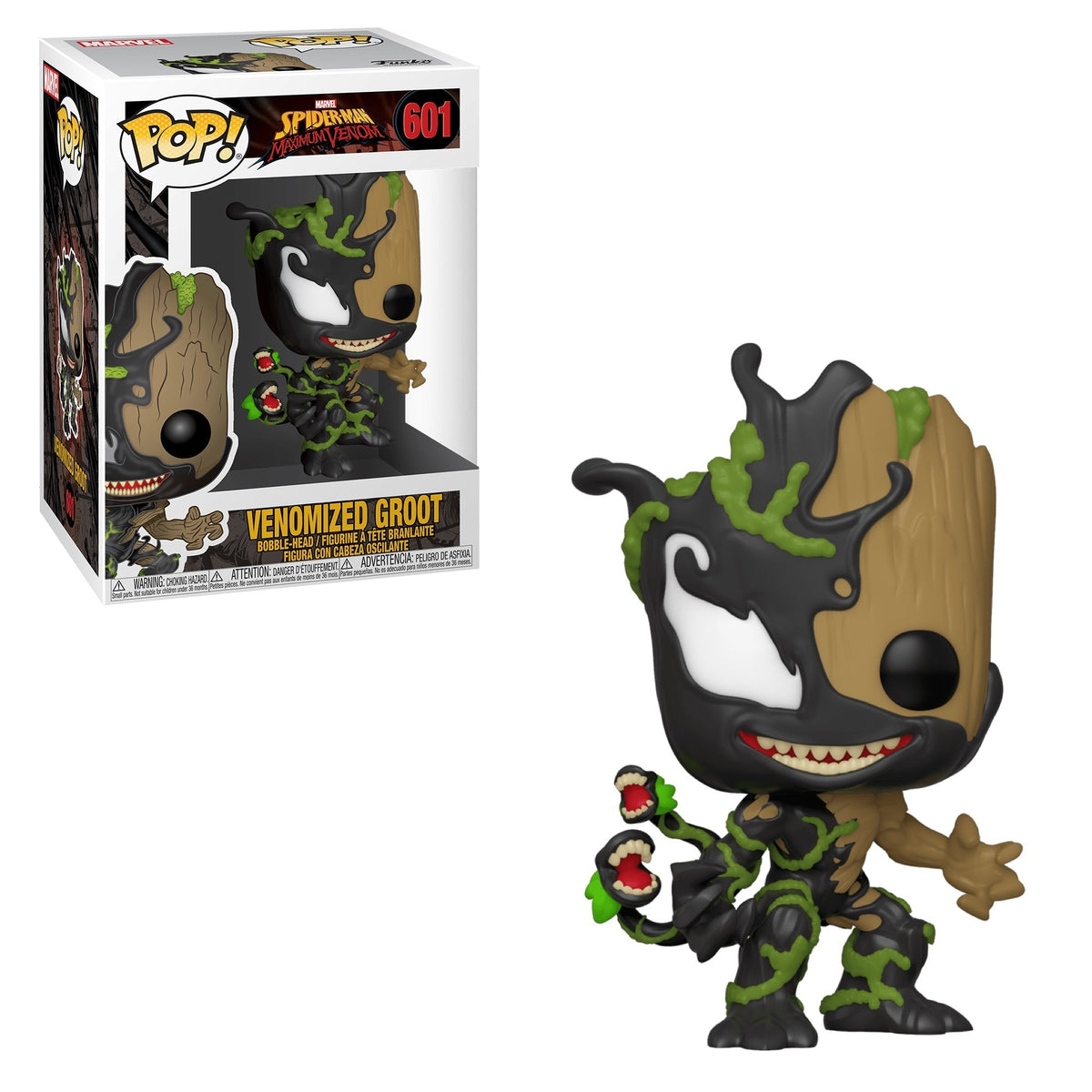 Funko Pop Marvel: Spider-Man Maximum Venom - Venomized Groot #601 ...