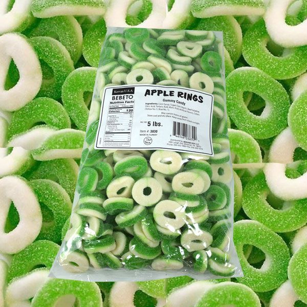 Kervan Gummi Apple Rings 5lb Bulk Bag (SNG4) – Sweets and Geeks