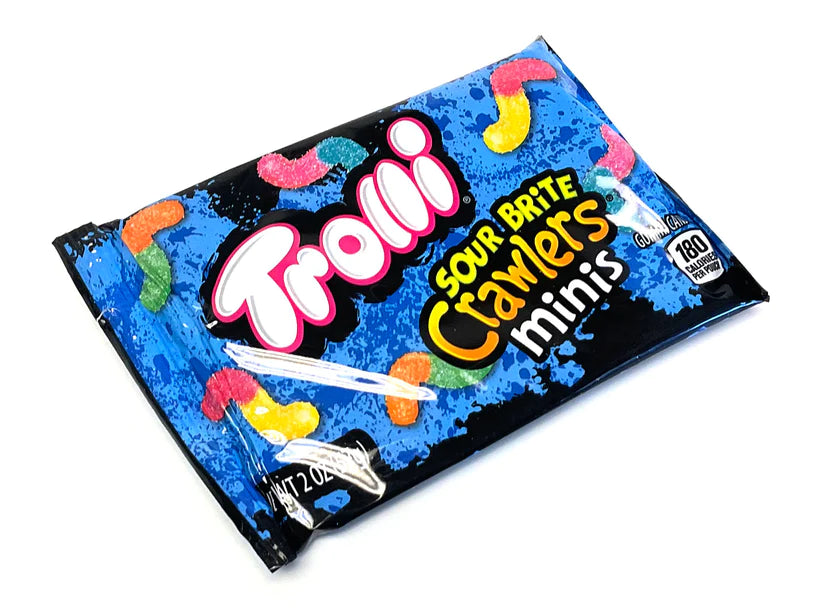 Trolli Sour Brite Crawlers Minis 2oz Bag – Sweets and Geeks