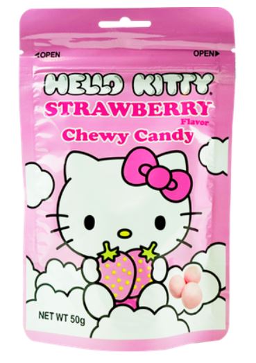 HELLO KITTY Chewy Candy Strawberry Flavor 50g (SNG8) – Sweets and Geeks