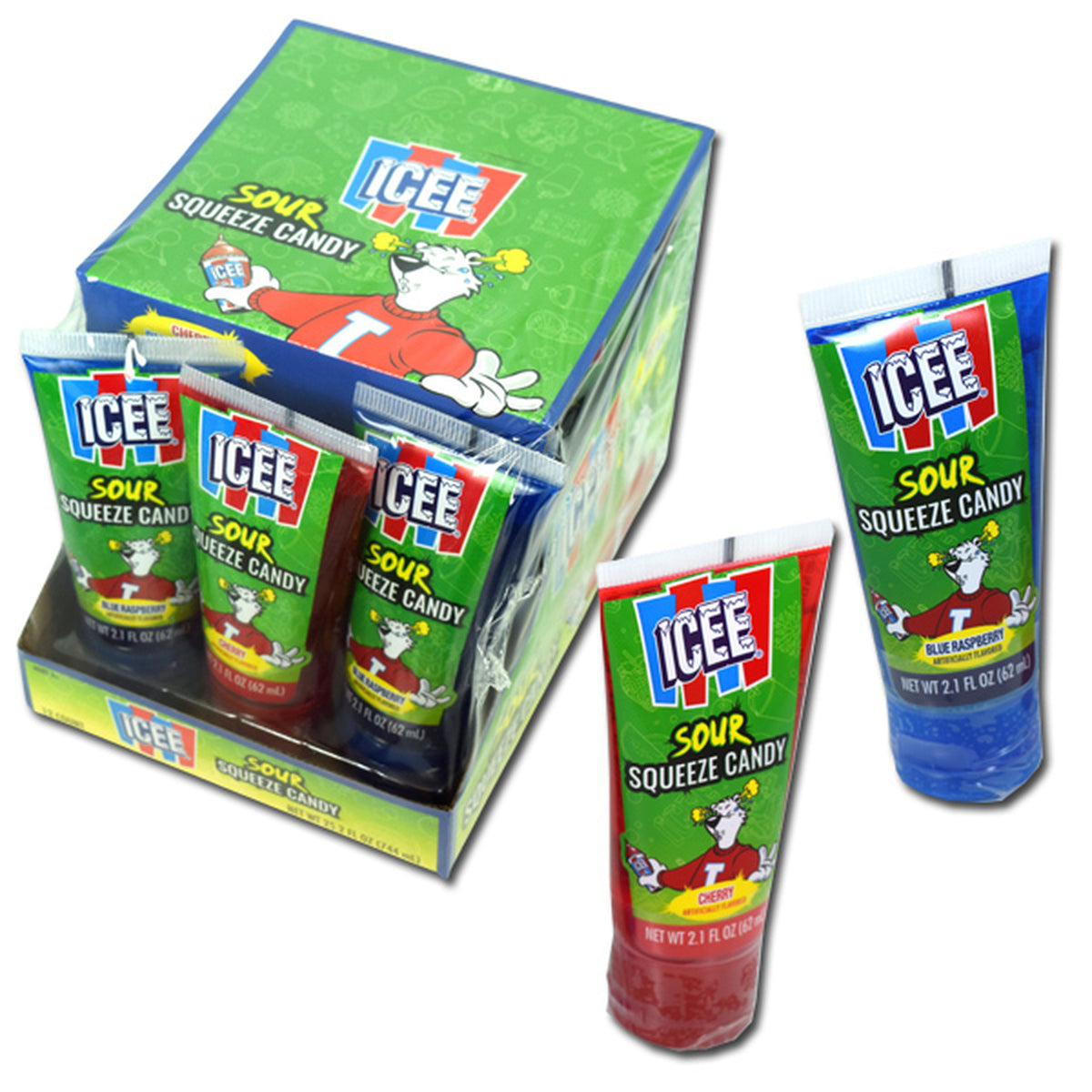 Icee Sour Squeeze Candy 2.1oz – Sweets and Geeks