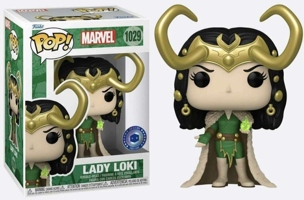 Funko Pop! Marvel Studios: Loki - Lady Loki (Pop In A Box Exclusive)#1 ...