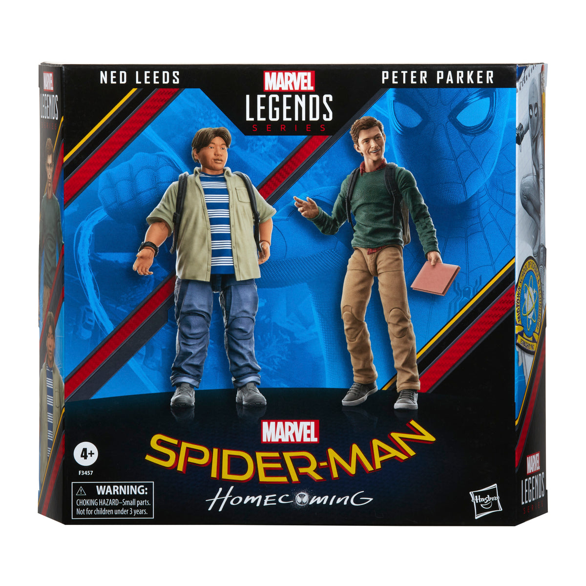 Hasbro Marvel Legends Spider-man Homecoming 2-pack (Peter Parker & Ned ...