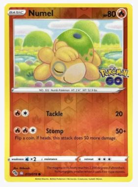 Numel (Peelable Ditto) Pokemon GO # 013/078 – Sweets and Geeks