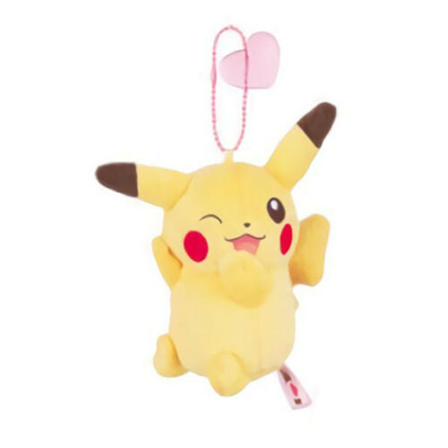 Pikachu Winking BANPRESTO I Love Pikachu Japanese 4'' Plush 47433 ...