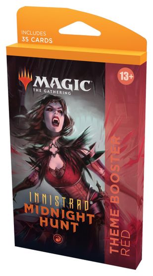 Magic the Gathering: Innistrad Midnight Hunt - Red Theme Booster ...