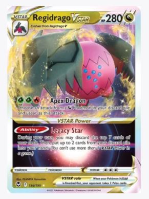 Regidrago VSTAR SWSH12: Silver Tempest # 136/195 – Sweets and Geeks