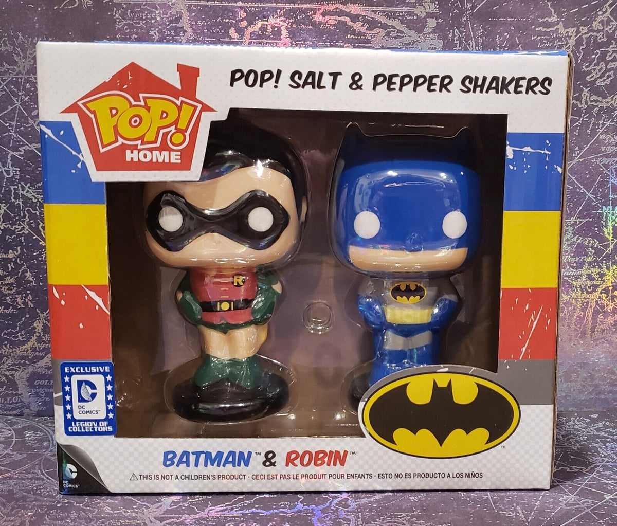 Funko Home: DC - Batman & Robin S&P Shakers – Sweets and Geeks