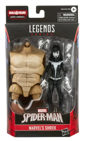 Hasbro Marvel Legends Spider-Man 3 - Shriek 6 Inch Action Figure ...