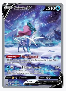 Suicune V Crown Zenith: Galarian Gallery # GG38/GG70 – Sweets and Geeks