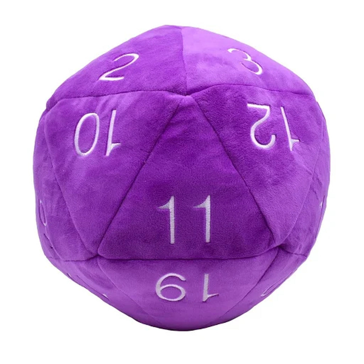 Dungeons & Dragons: Purple D20 Jumbo Plush – Sweets and Geeks