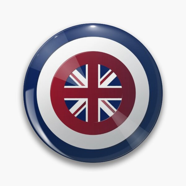 Captain Carter Shield Pin – Sweets and Geeks