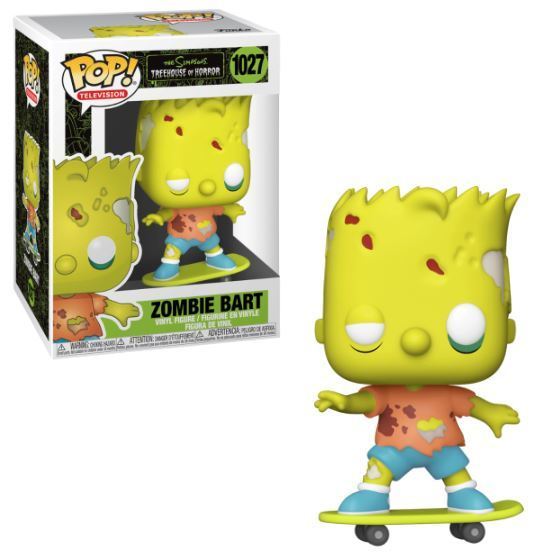 Funko Pop Television: The Simpsons Treehouse of Horror - Zombie Bart ...